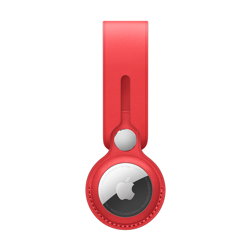 Etiqueta AirTag Apple Piel Loop (PRODUCT)RED | MacStore Online