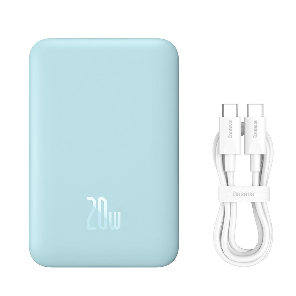 Power Bank Baseus Mag Mini 20000mAh 20W Azul MacStore Online